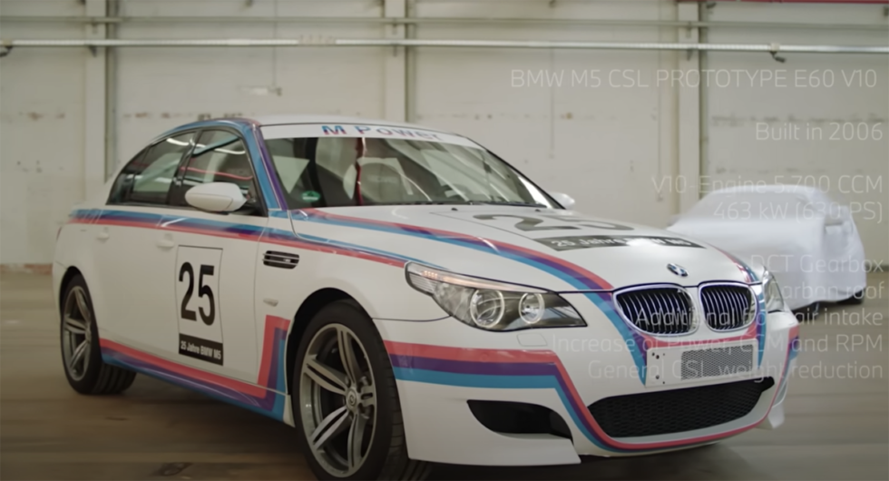 【動画】BMWが「発売されなかった」CSLモデル3つを紹介！M5 CSLはなんと9,000回転まで回る5.7リッターV10を積みレーシングカー ...