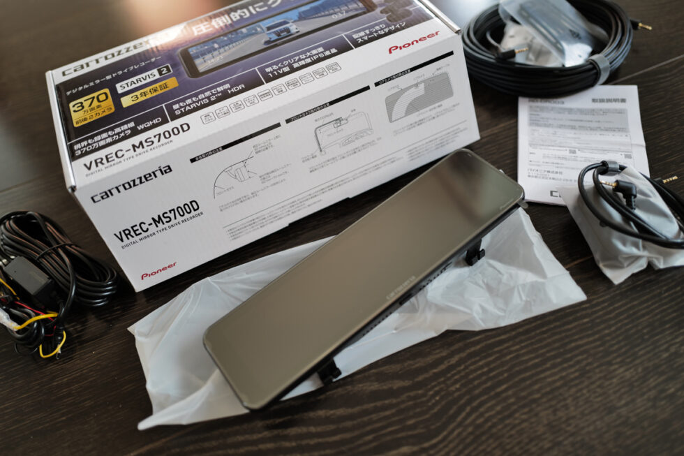 フェラーリ296GTB用として購入した「カロッツェリア（パイオニア）製 デジタルミラー / ドライブレコーダー VREC-MS700D＋RD-DR003」はこんな製品 - Life in ...