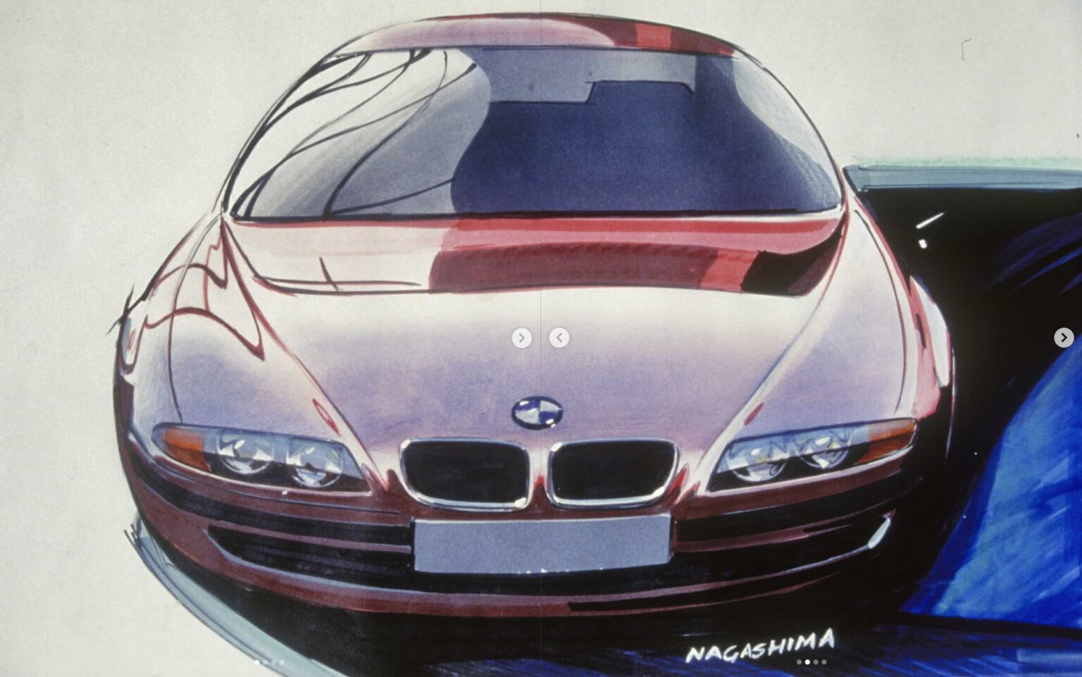 【誕生30周年】「もっとも美しい5シリーズ」と言われたBMW E39型5シリーズ、幻のデザイン案が公開される。なおデザイナーは日本人の永島譲二 ...